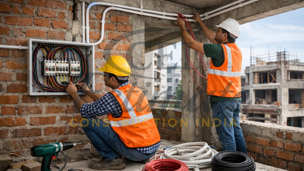 Electrical Wiring Cost per Square Foot in India 2026 – Realistic Rates ...