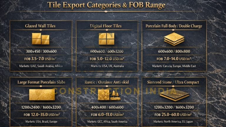 Global Tile Supply– India (Morbi) as the World's #1 Ceramic & Porcelain ...