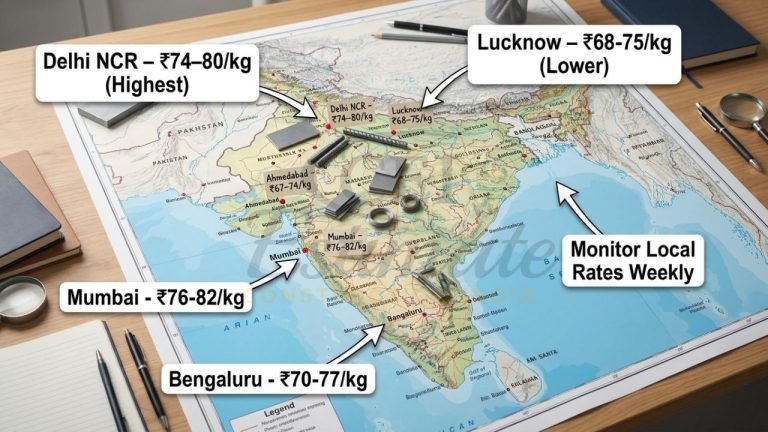 Steel Price in India 2026 for Construction: Latest Rates Per Kg & Ton ...
